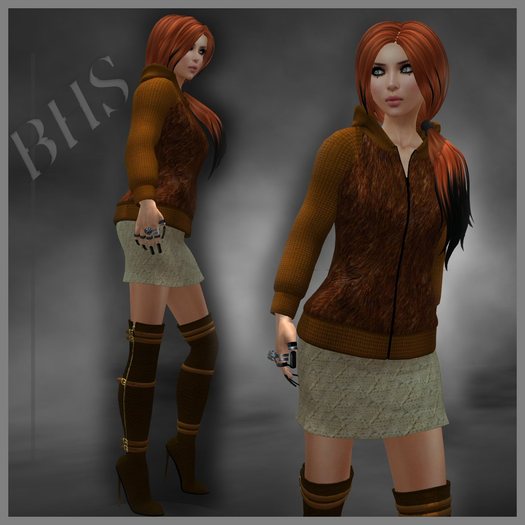 Second Life Marketplace - BHS Complete Mesh Outfit Margy Teddy Bear