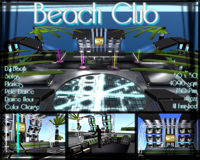 Second Life Marketplace - *Beach Club* Vito4420 Diavolo (Box)