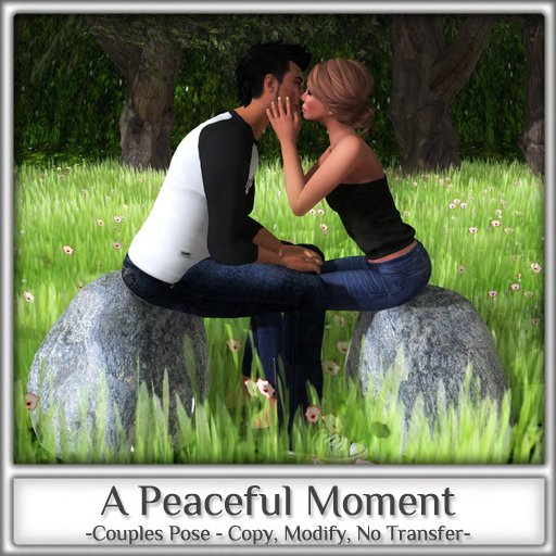 Second Life Marketplace - Magnifique - A Peaceful Moment (Couples Pose)