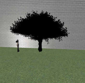 Second Life Marketplace - Black Tree #64 Only 1 Prim 16 Faces Sculpty ...