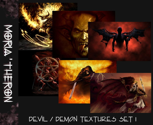 Second Life Marketplace - [ Moria’Theron ] Textures - Demons 1