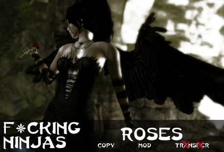 Second Life Marketplace - *FN* Roses Pose + Red Rose