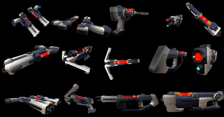 Second Life Marketplace - *D&D* ZX2/ Omni-Gun MK2 "Ace Makers" (Boxed)