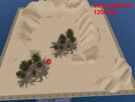 Second Life Marketplace - Sand Platform m120x120