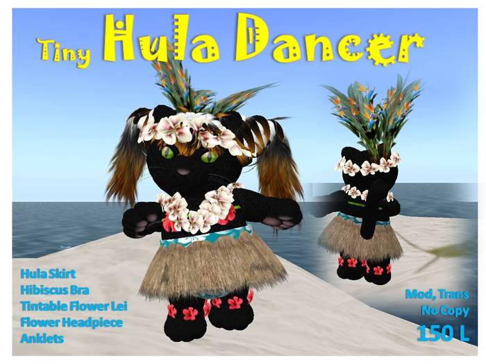 Second Life Marketplace - Tiny Hula Dancer Box