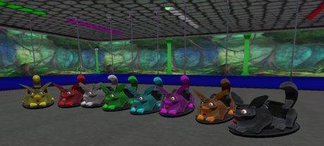 Second Life Marketplace - BUMPER-A-ROO Bumper Cars