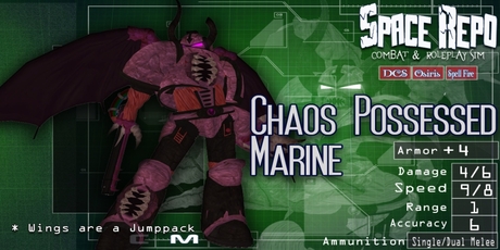 Second Life Marketplace - Space Repo - Chaos Possessed Marine