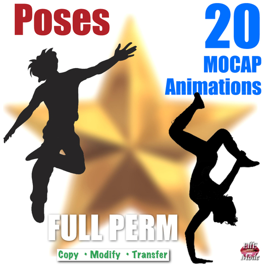 Second Life Marketplace - !!! PROMO !!! POSE STAND MOCAP ANIMATIONS ...