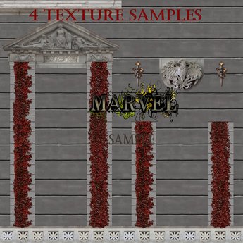 Second Life Marketplace - Marvel "Prague" Exterior Walls set - 32 ...
