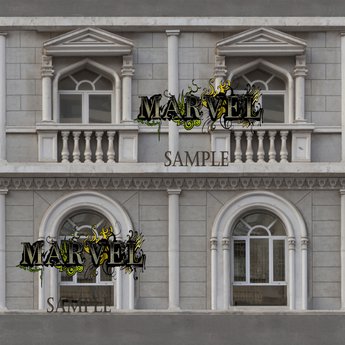 Second Life Marketplace - Marvel "Prague" Exterior Walls set - 32 ...