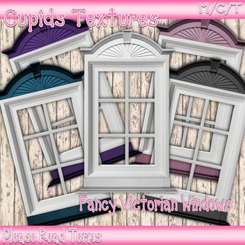 Second Life Marketplace - *CUPIDS* 15 FANCY VICTORIAN WINDOWS TEXTURES