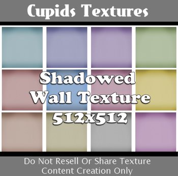 Second Life Marketplace - *CUPIDS TEXTURES* 12 Shadow Walls Brights ...