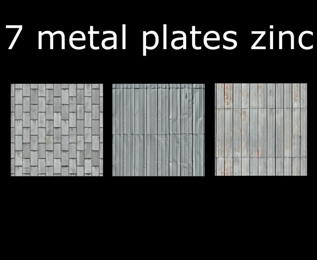 Second Life Marketplace - LS Hoof - Pro series - metal - plates zinc ...