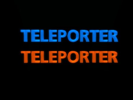 Second Life Marketplace - Teleporter Sign (box)