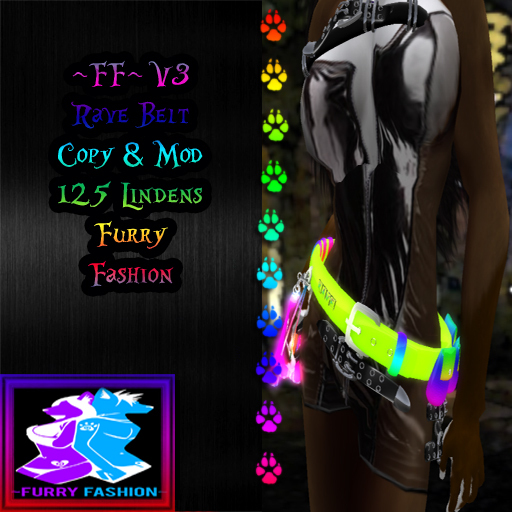 Second Life Marketplace - ~FF~ V3 Rave Belt