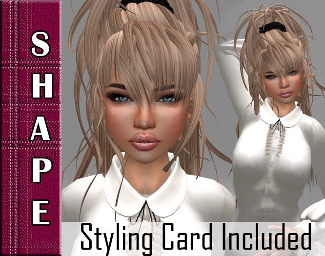 Second Life Marketplace - 50% OFF - Samantha Shape + Styling Card
