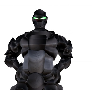 Second Life Marketplace - Black Armor Warrior