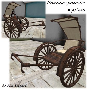 Second Life Marketplace - pousse-pousse