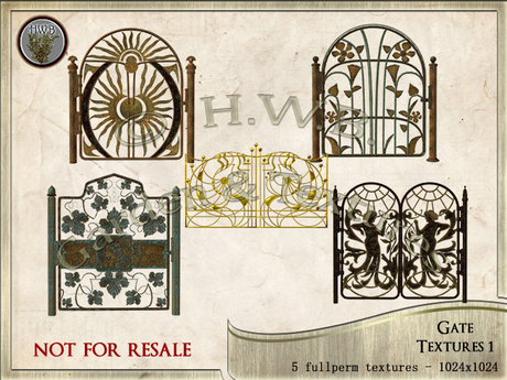 Second Life Marketplace - Gate Textures 1