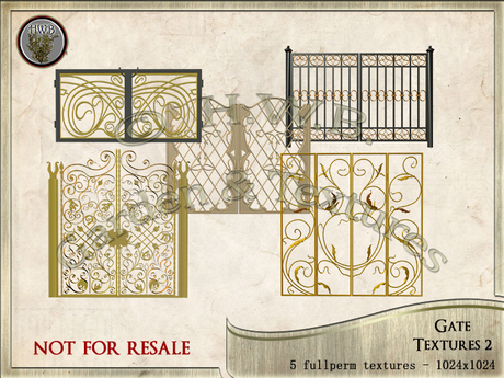 Second Life Marketplace - Gate Textures 2