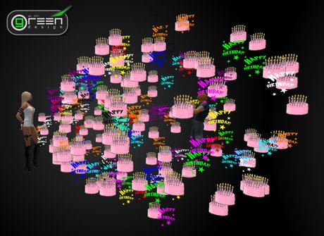 Second Life Marketplace - GD Effects Add-On 'Birthday' [18 Poofer ...