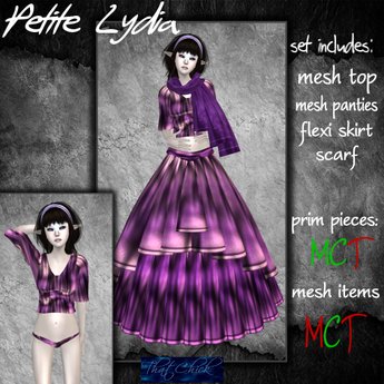 Second Life Marketplace - ThatChick's Petite Lydia - Purple **for ...