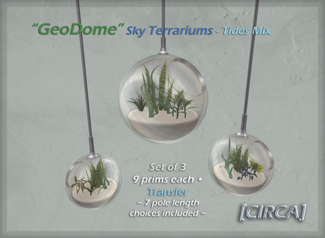 Second Life Marketplace - [CIRCA] - "GeoDome" Sky Terrarium - Tides Mix ...