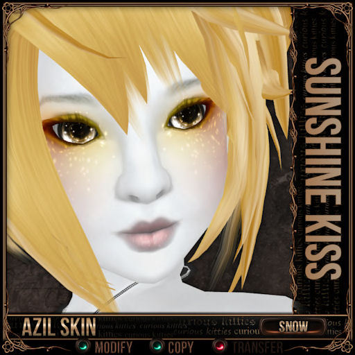 Second Life Marketplace - =^.^= Curious Kitties - Azil Snow Skin ...