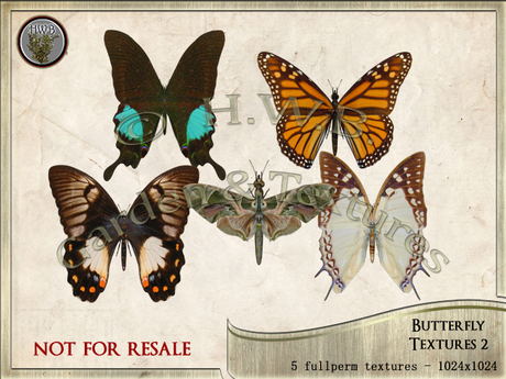 Second Life Marketplace - Butterfly Textures 2 1