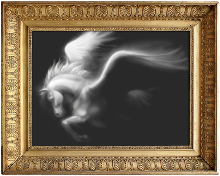 Second Life Marketplace - Painting "The fiery Pegasus"