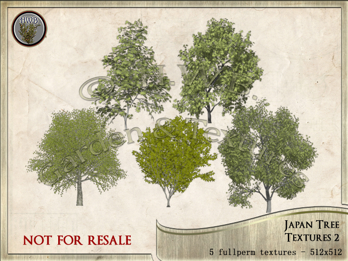 Second Life Marketplace - Japan Tree Textures 2