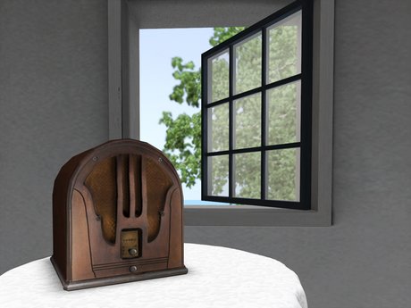 Second Life Marketplace - Antique Radio