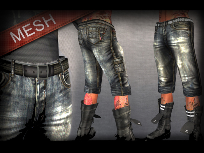 Second Life Marketplace - =Razorblade Jacket= Jaw Breaker /// Jean ...