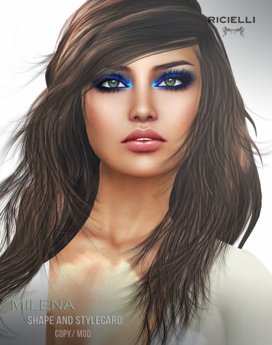 Second Life Marketplace - R.icielli - MILENA Model Shape