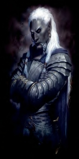 Second Life Marketplace - Drow Male Painting framed