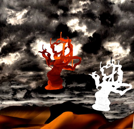 Second Life Marketplace - DEAD TREES and a NIGHTMARE SKY.