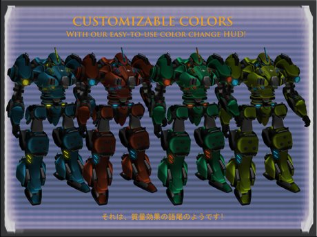 Second Life Marketplace - =ENTROPY= U.C.U AP-52 Shrike Heavy Mech