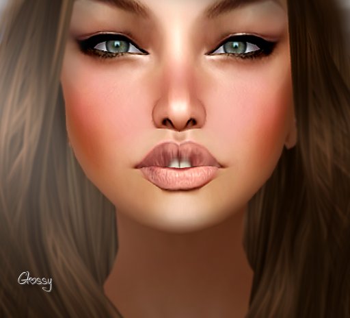 Second Life Marketplace Glossy Nude Lipstick