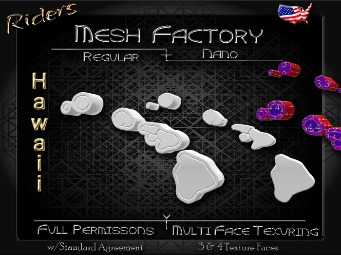 Second Life Marketplace - Riders - Full Permission Mesh, NANO Incl ...