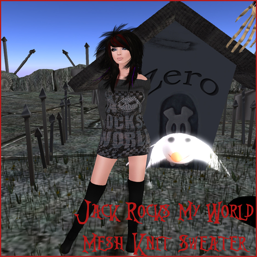 Second Life Marketplace - Jack Rocks My World Knit Sweater