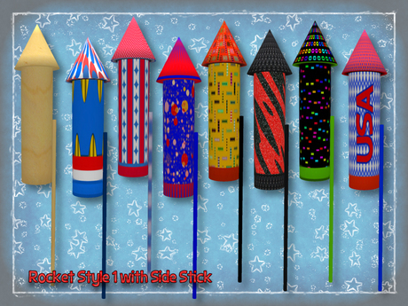 Second Life Marketplace - (PAT Fireworks Rockets DEMO)