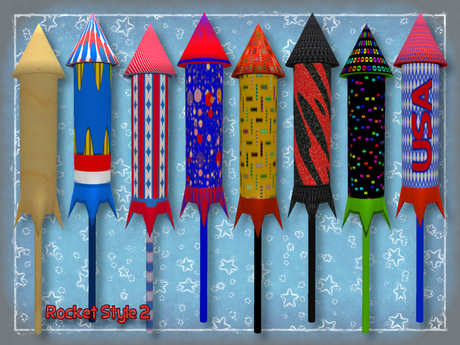Second Life Marketplace - (PAT Fireworks Rockets DEMO)