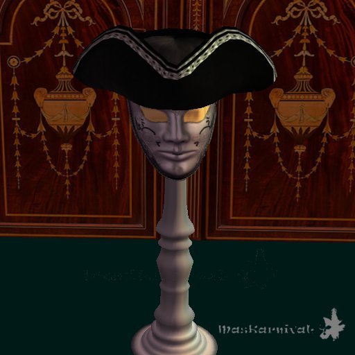 Second Life Marketplace - Man baroque mask / Mascara barroca caballero