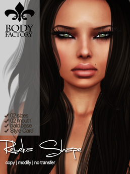 Second Life Marketplace - [BODY FACTORY] Shape Rebeka