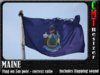 Second Life Marketplace - *TGA* Flag of Maine 1909 5m w/sound & Resizer ...