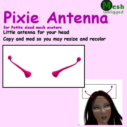 Second Life Marketplace - Pixie Antenna