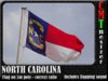 Second Life Marketplace - *TGA* Flag of North Carolina 1885 5m w/sound ...