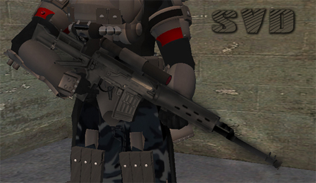 Second Life Marketplace - SVD Sniper Rifle Street Lord Weapon