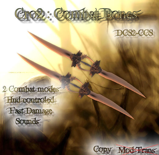 Second Life Marketplace - Cro2: Combat Bones BOX (Dcs2-CCS)