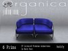 Second Life Marketplace - Organica - Moderna / Periwinkle Sofa